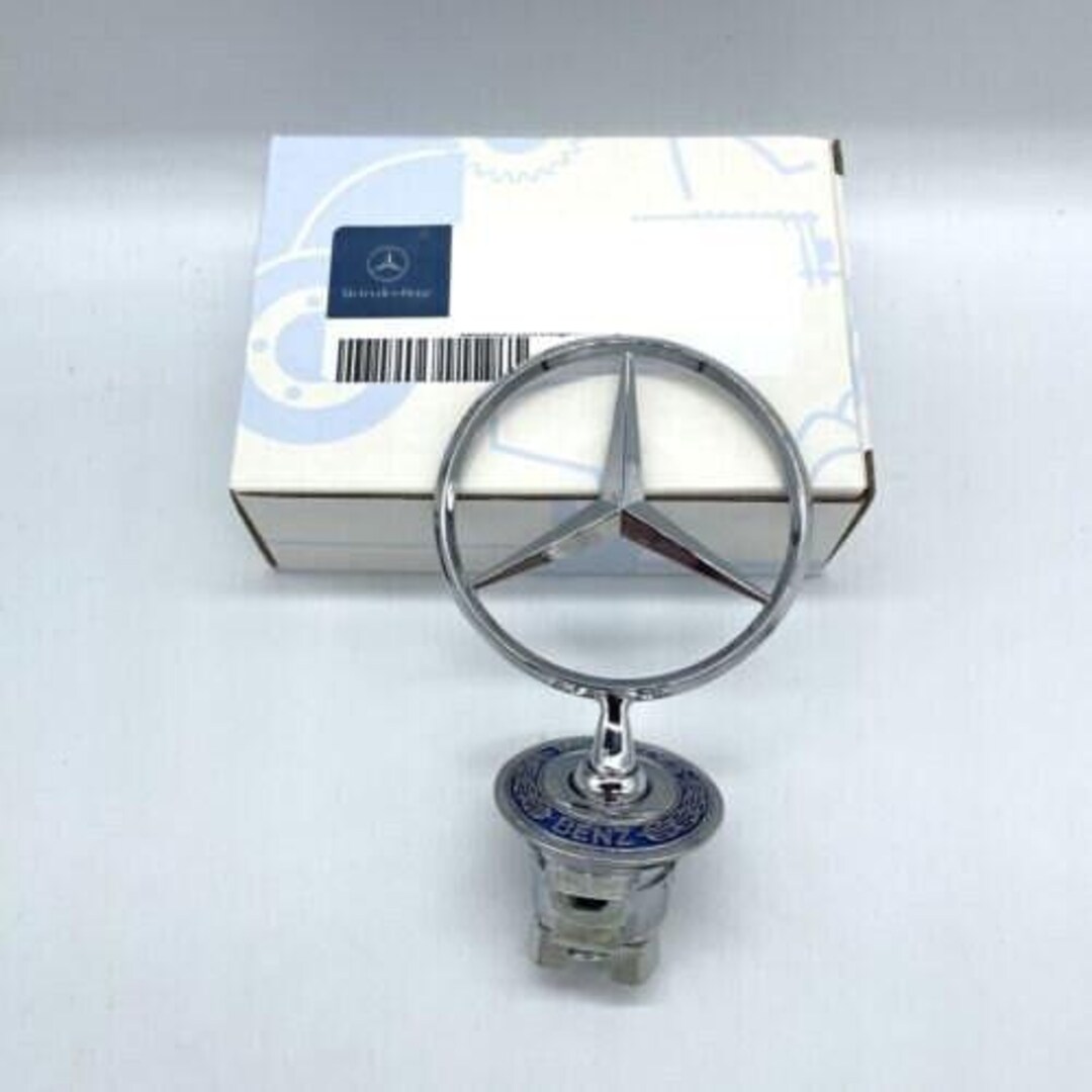 New With Box for Mercedes Benz Standing Star Hood Mount Emblem Ornament ...