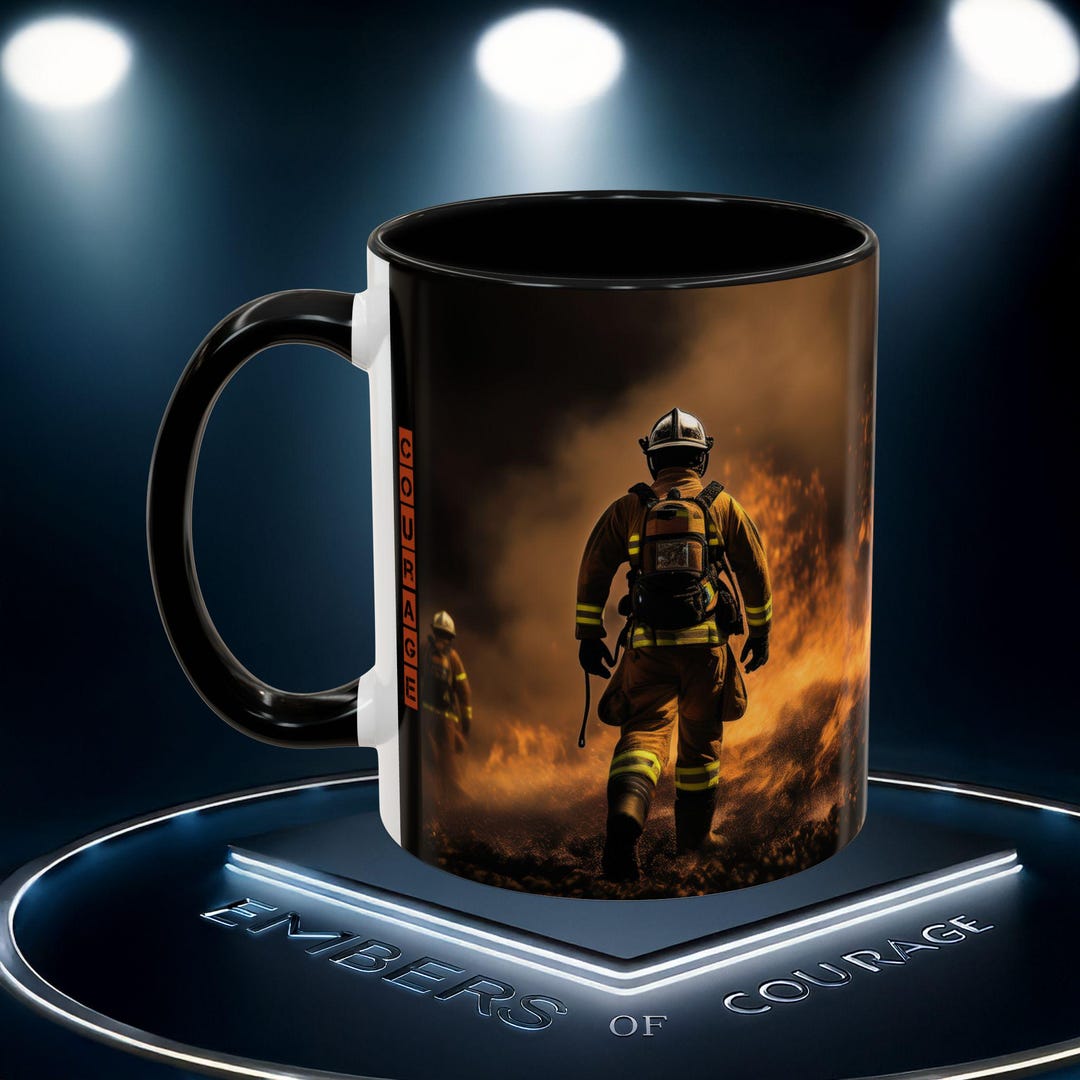 Firefighter Heroes Coffee Mug, Perfect Gift for Firefighters ...