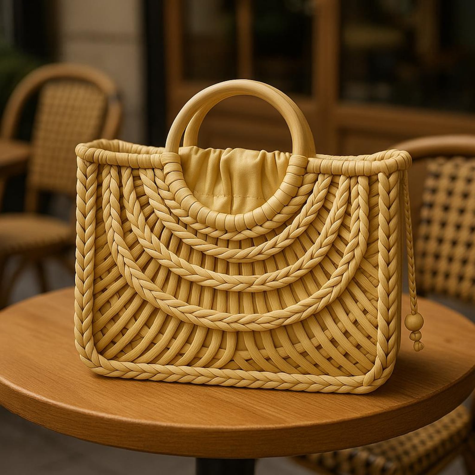 Woven Tote Bag Pattern PDF – DIY Handmade Bag Tutorial – Macrame Tote ...