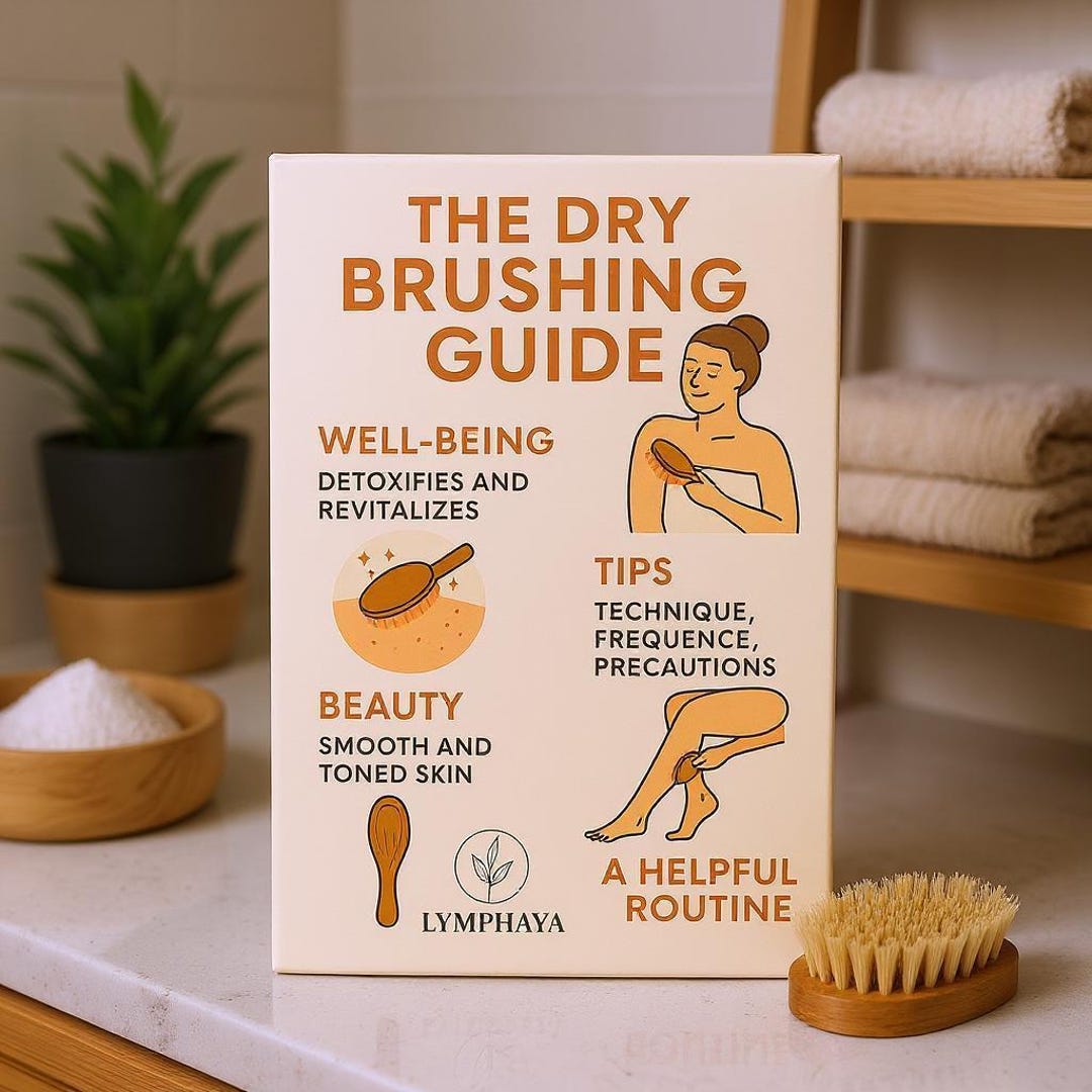 Dry Brushing Guide Ebook: Lymphatic Drainage & Skin Detox (PDF Download ...