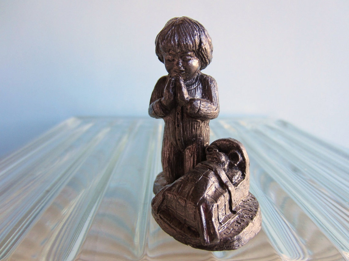Michael Ricker Pewter Figurine - Etsy