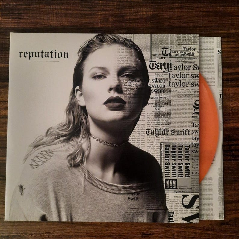 Taylor Swift - Reputation Orange Vinyl (FYE Exclusive 2LP) | Limited ...