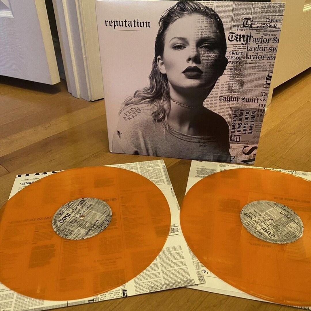 Taylor Swift - Reputation Orange Vinyl (FYE Exclusive 2LP) | Limited ...