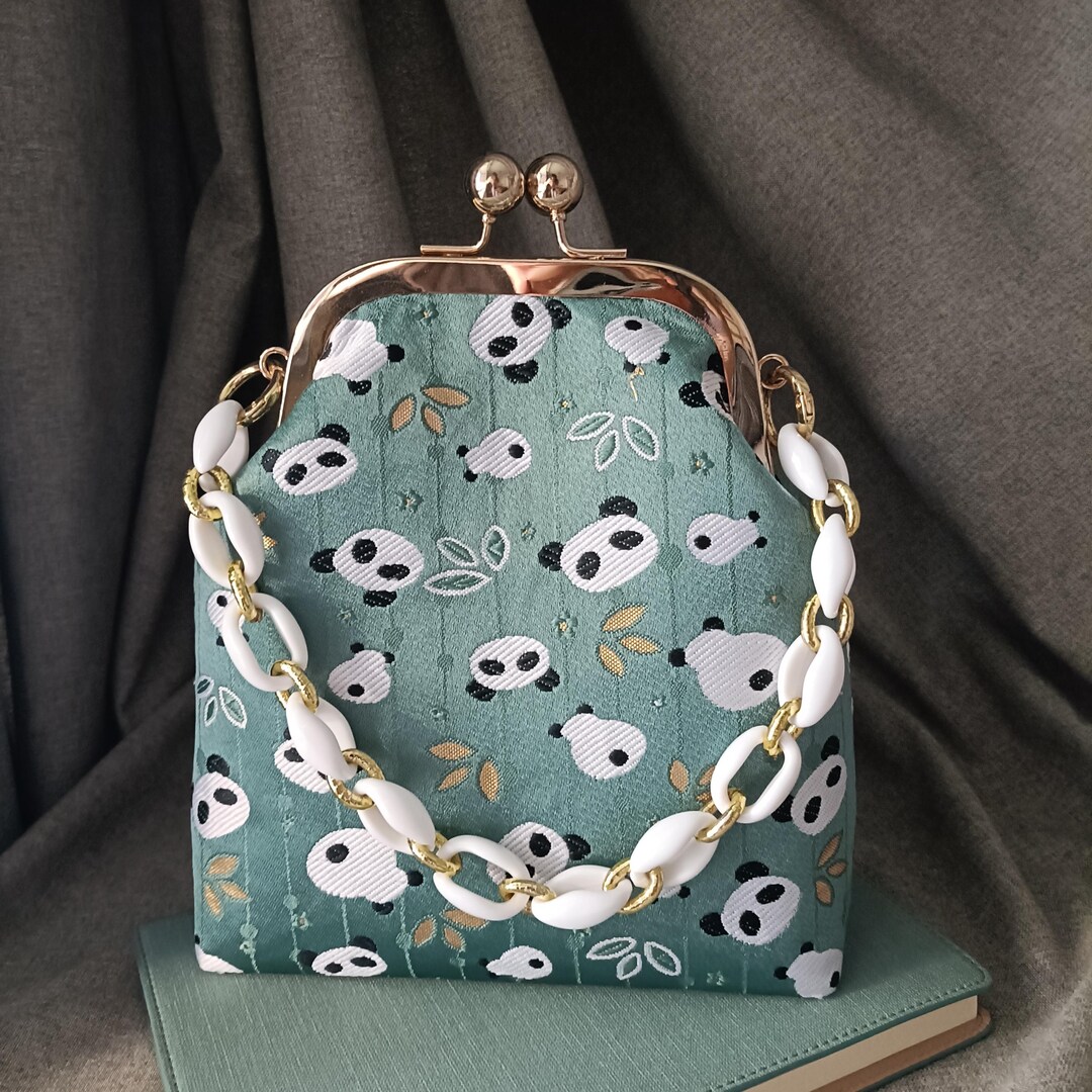 Handmade Chinese Embroidered Shoulder Bag, Cute Clutch Purse With ...