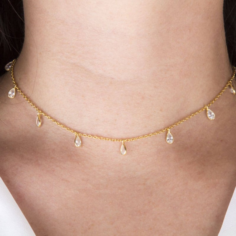 Dainty Shaker Necklace - Etsy