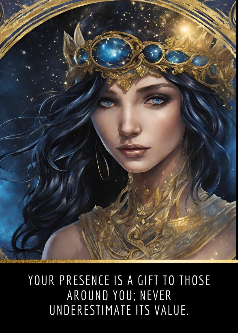 Divine Oracle Printable Card Deck - Etsy