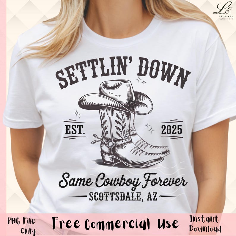 Last Rodeo PNG, Same Cowboy Forever, Bachelorette Party Shirt Design ...
