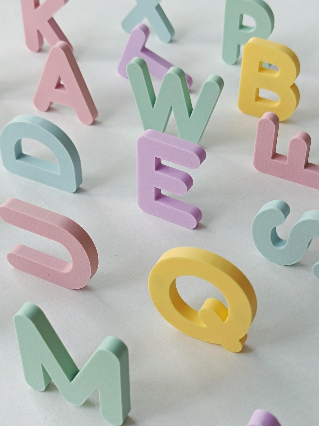 Montessori Alphabet Letters – Magnetic 3D Printed ABC Set | Toddler ...