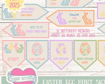 36 Easter Egg Hunt Funny Notes - Printable as Notes or Stickers - Etsy