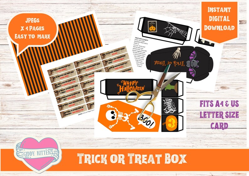Trick or Treat Box - Etsy
