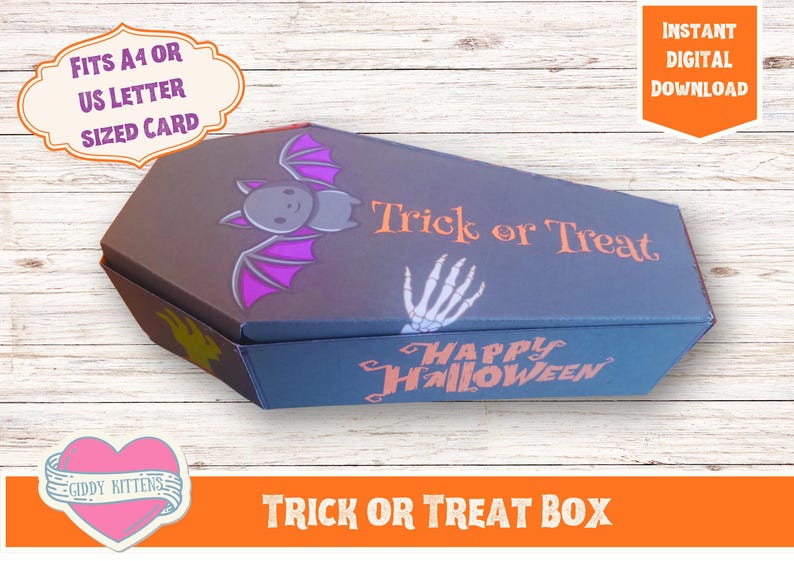 Trick or Treat Box - Etsy