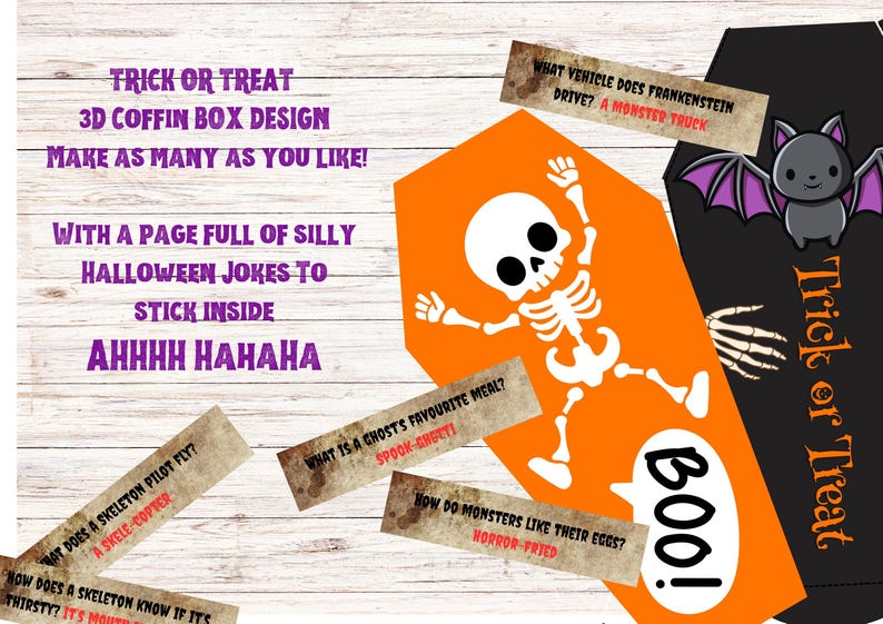 Trick or Treat Box - Etsy