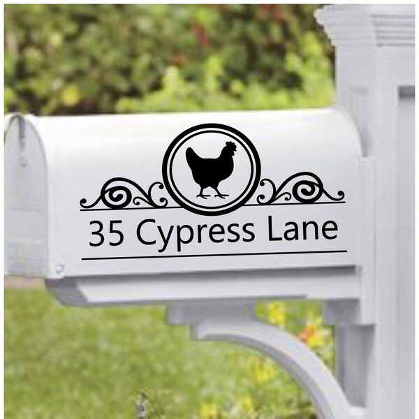 Mailbox Decals - Etsy