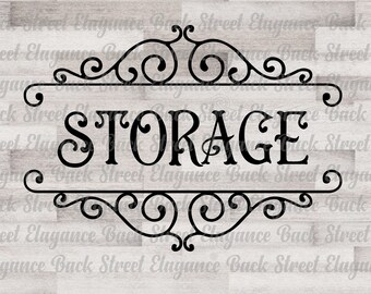 Storage Room Sign - Etsy
