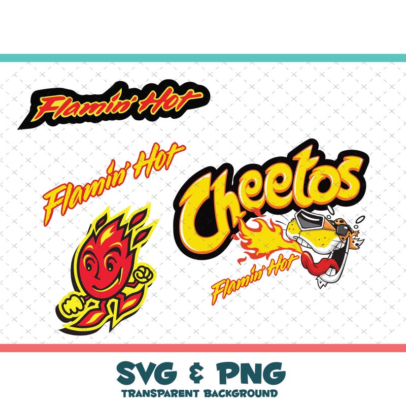 Hot Cheetos Logo - Etsy