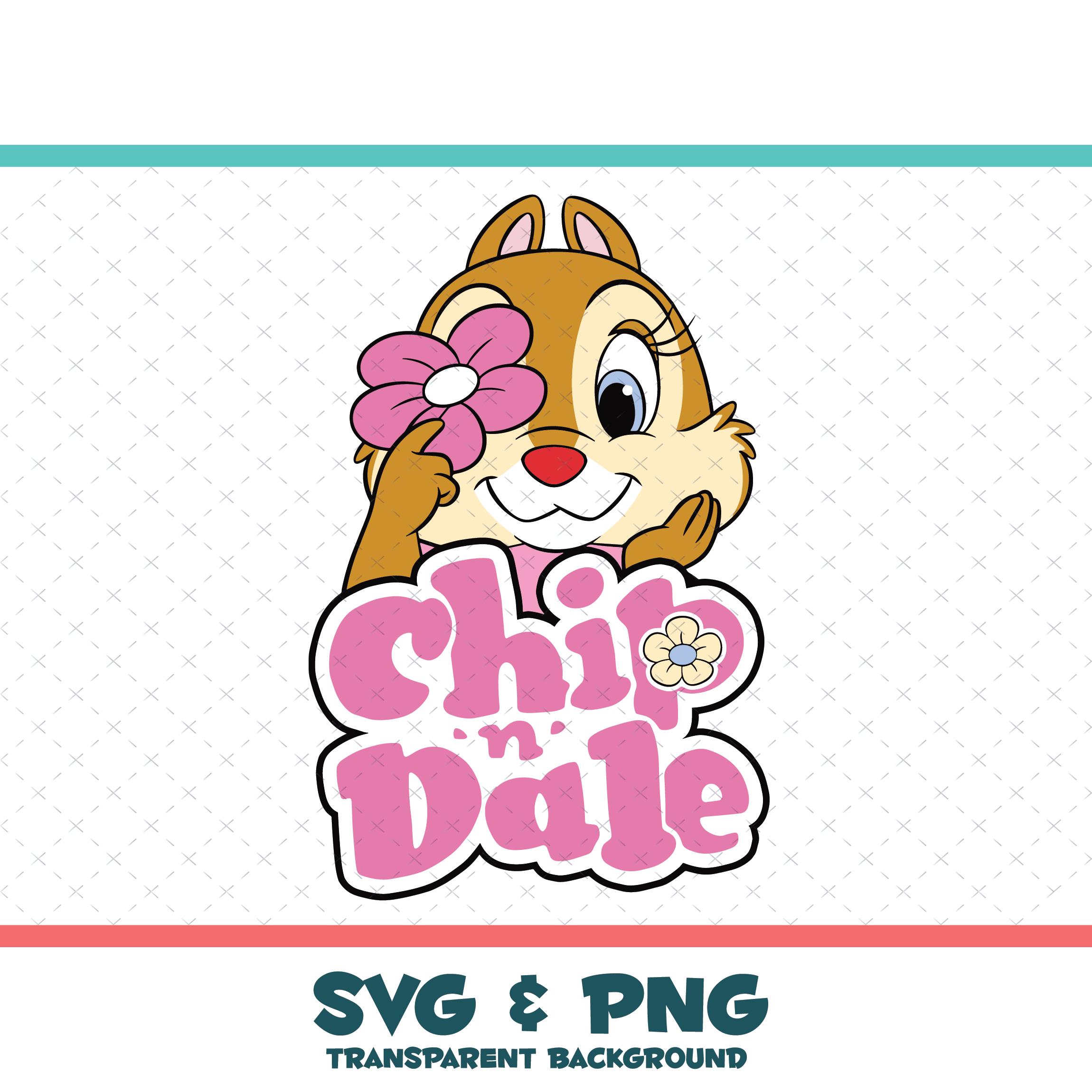 Chip and Dale - SVG and PNG Files - Etsy