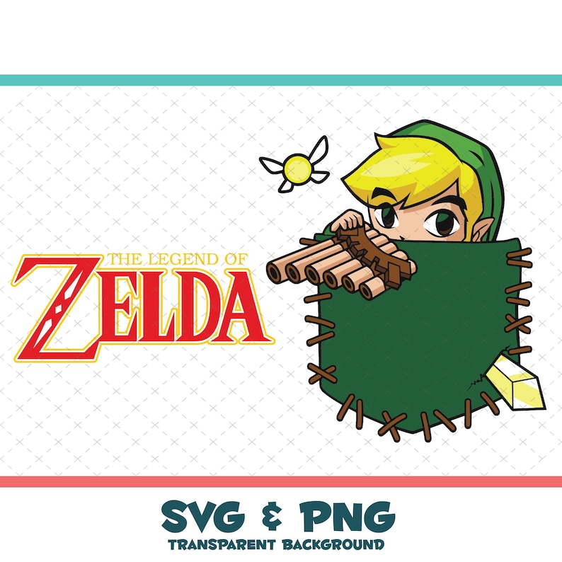 Zelda SVG and PNG Files - Etsy