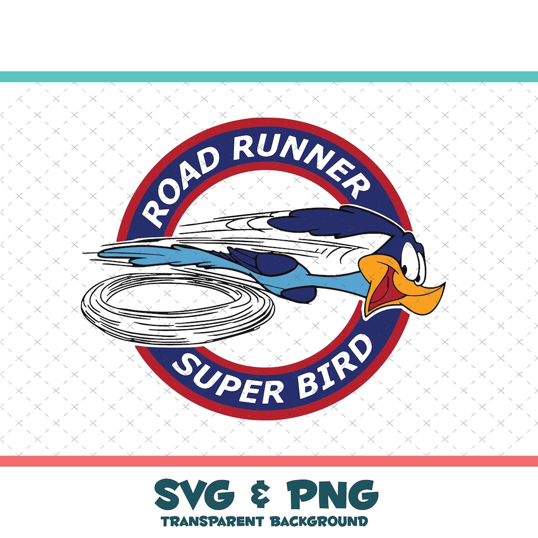 Road Runner SVG and PNG Files - Etsy