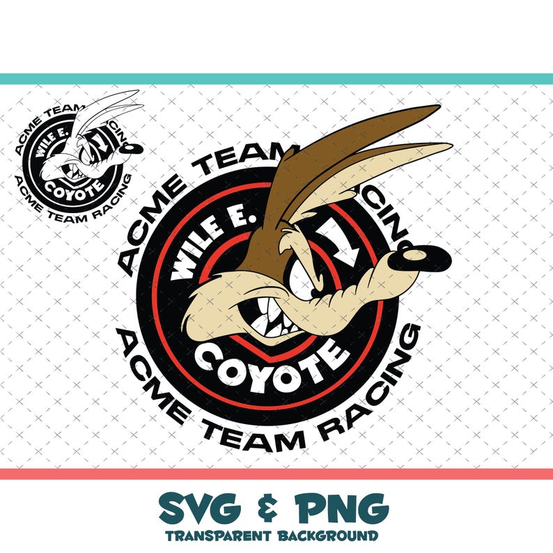 Coyote Acme Team - SVG and PNG Files - Etsy