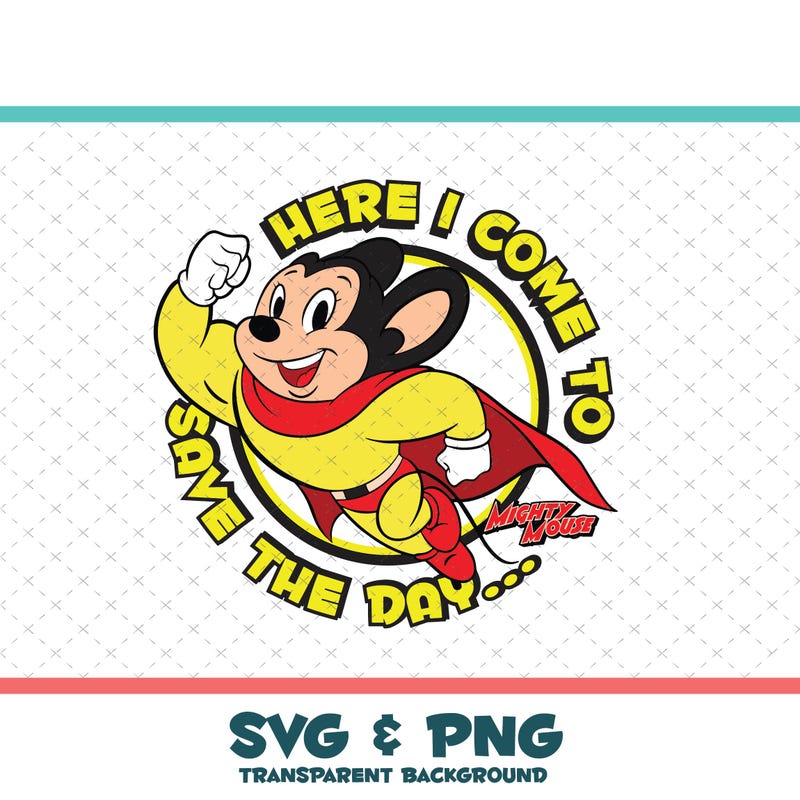 Mighty Mouse - Etsy