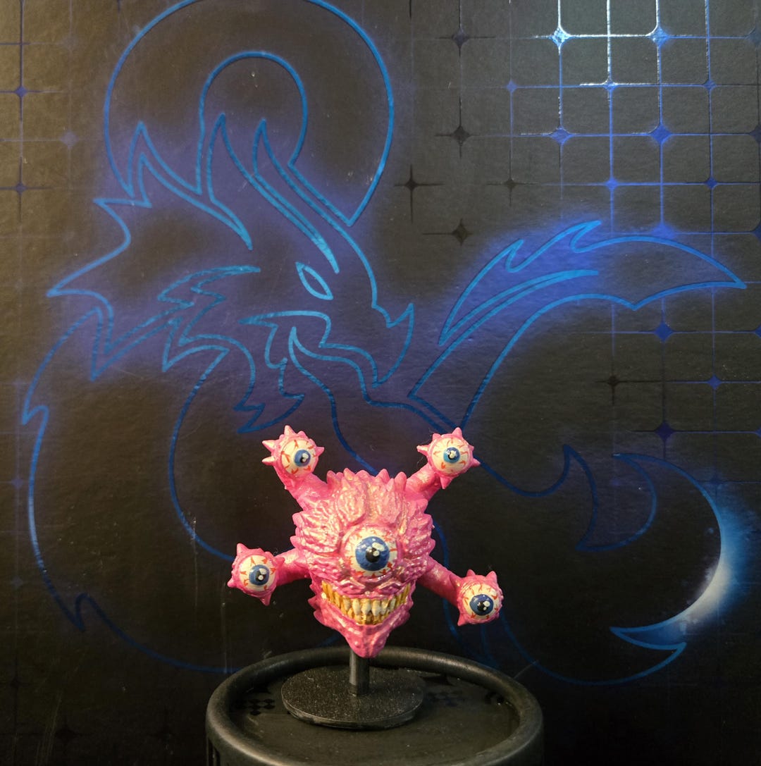 Pinky the Spectator - Hand Painted Dnd Tabletop Miniature - Etsy