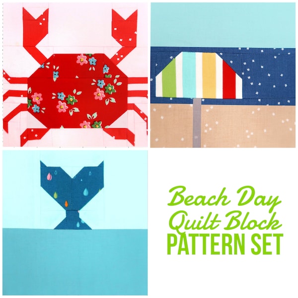 Beach Quilt Pattern - Etsy