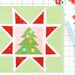 Christmas Tree Star Quilt Block PDF Pattern Includes | Etsy