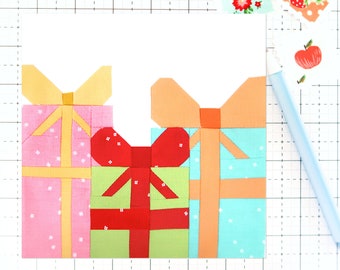 Christmas Tree Star Quilt Block PDF Pattern Includes | Etsy