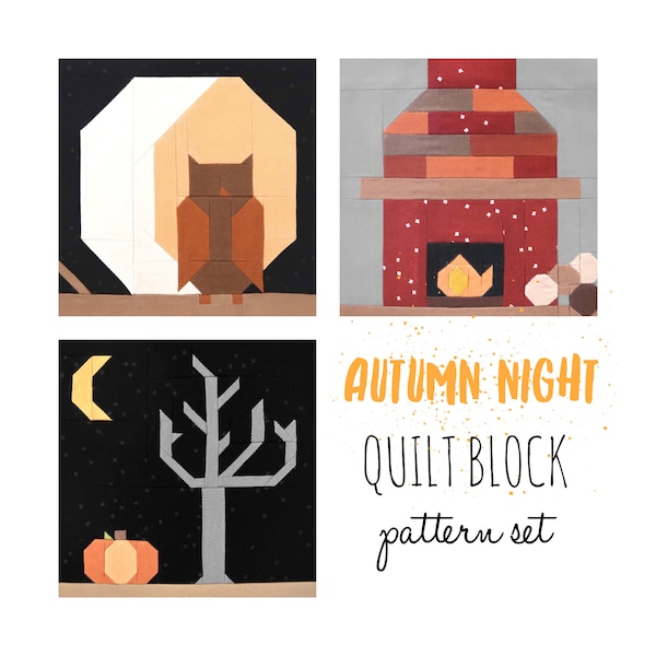 Fall Quilt Patterns - Etsy