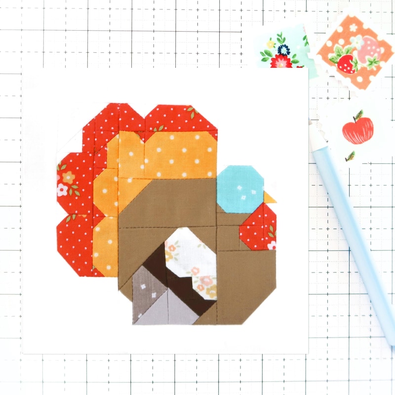 Turkey Pattern for Quilt - Etsy