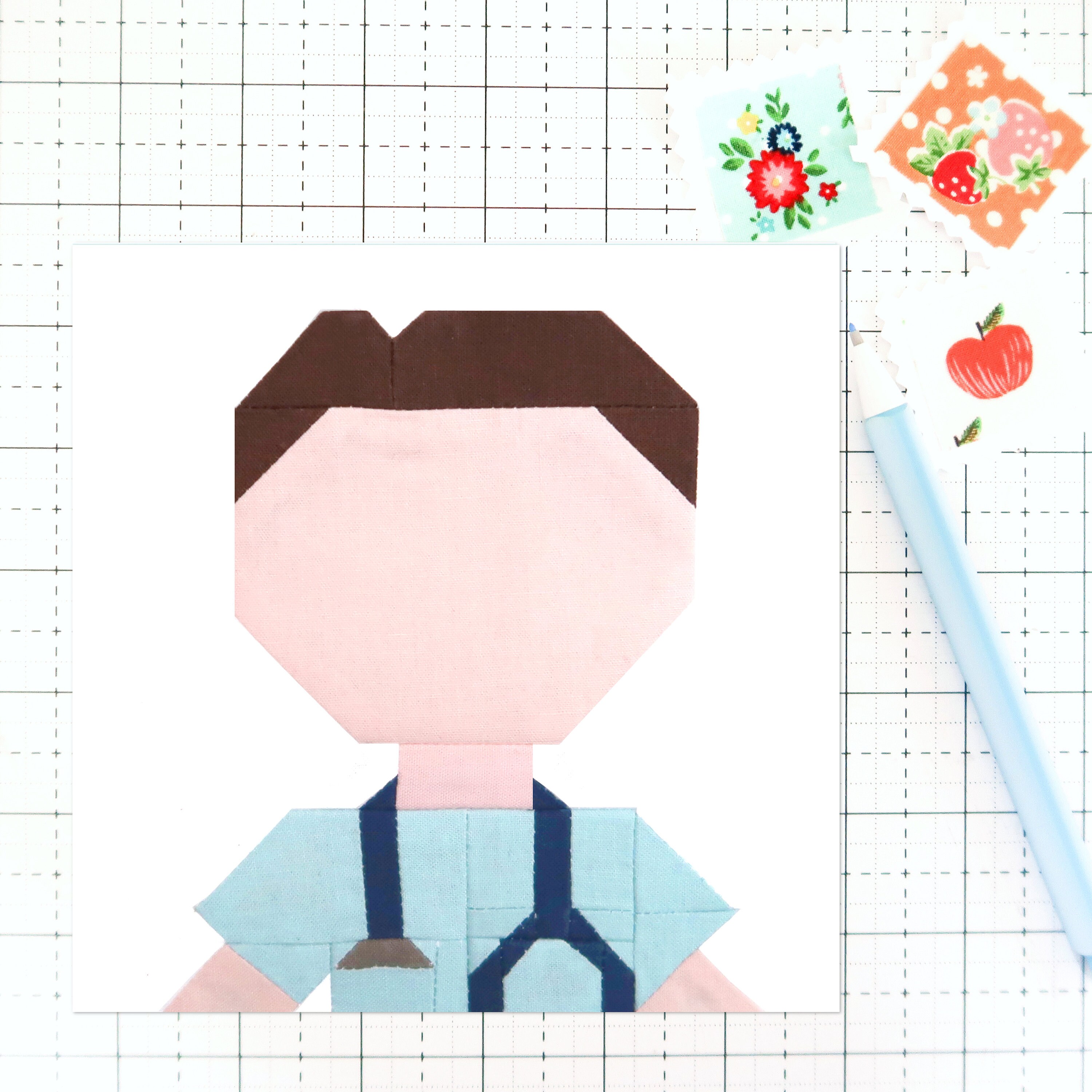 Set of 2 Doctor/nurse Quilt Block Patterns: Male and Female | Etsy