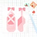 Ballerina and Ballet Shoes Set of 2 Quilt Block Patterns - Instructions ...