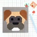 Boxer Dog Puppy Quilt Block PDF Pattern -includes Instructions for 6 ...