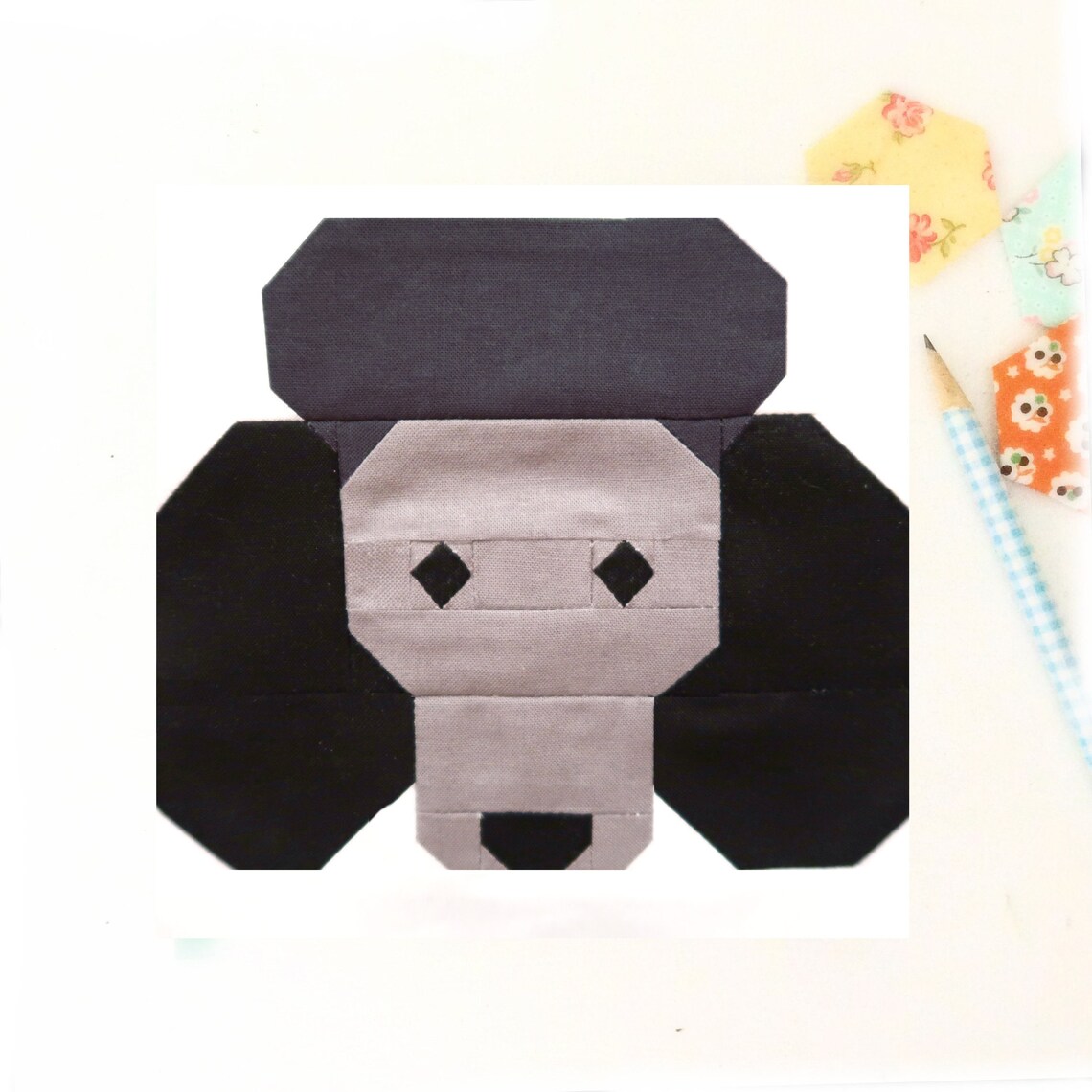 Poodle Dog Puppy Quilt Block PDF Pattern Includes - Etsy