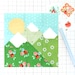 Set of 4 Camping Quilt Block Patterns - Mountains, Camper, Campfire ...