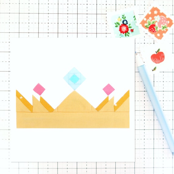 Princess Crown Quilt Pattern