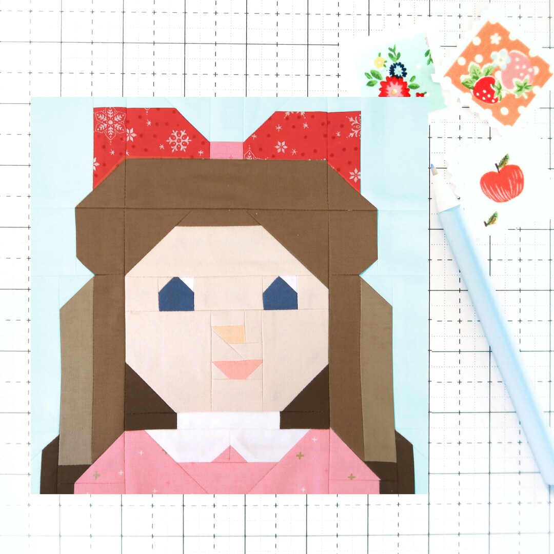 Clara Nutcracker Ballet Christmas Quilt Block PDF Pattern- Instructions ...