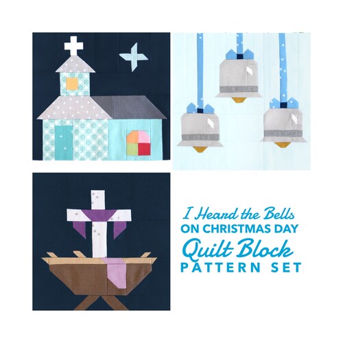 Set of 5 Nativity Christmas Quilt Block Patterns: Nativity - Etsy