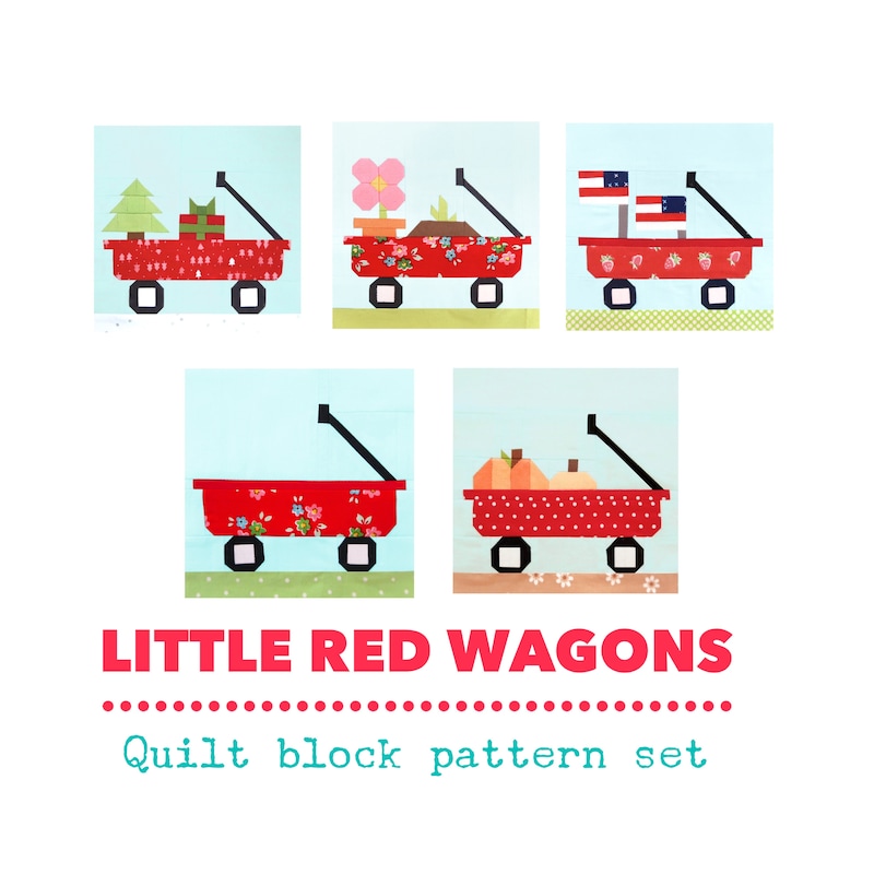 Little Red Wagon - Etsy