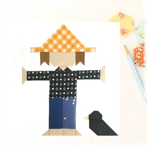 Set of 3 Fall Autumn Quilt Block Patterns - Pumpkin Patch, Turkey ...