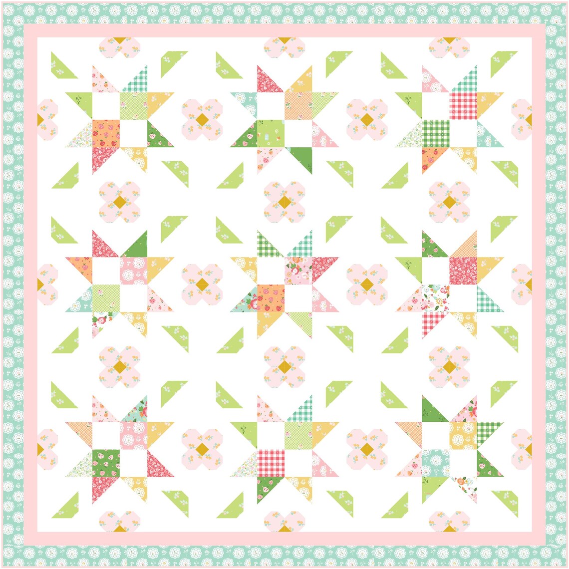 Chasing Fireflies Quilt Pattern - Featuring Summer Skies and Fireflies ...