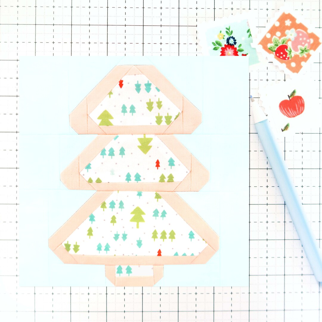 Christmas Sugar Cookie Holiday Quilt Block PDF Pattern - Includes ...