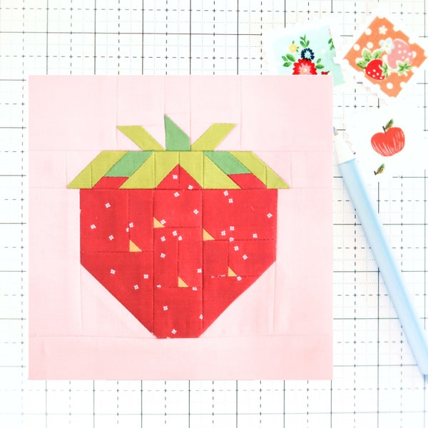 Strawberry Quilt - Etsy