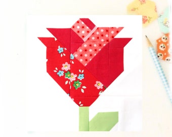 Flower Quilt Blocks | Etsy