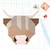 Highland Cow Quilt Block Pattern Animal PDF includes Instructions for 6 ...