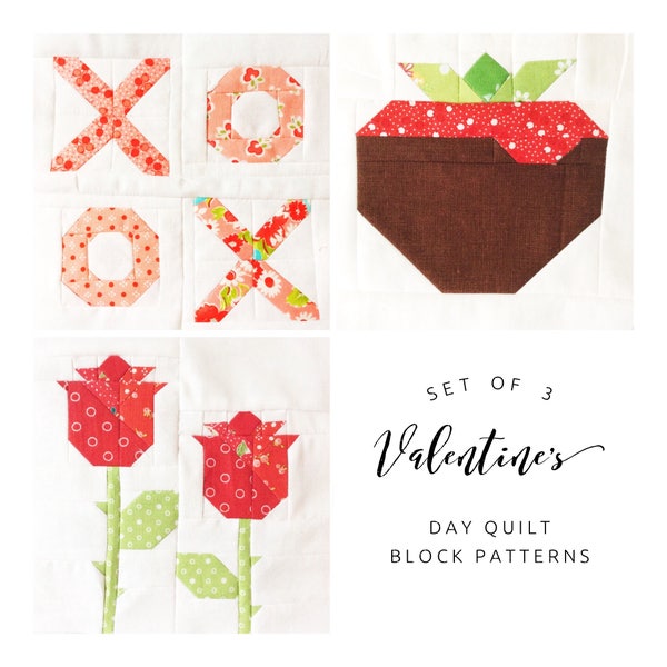 Valentine Quilt Pattern - Etsy