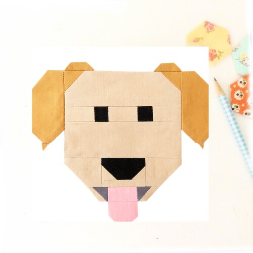 Poodle Dog Puppy Quilt Block PDF Pattern Includes - Etsy