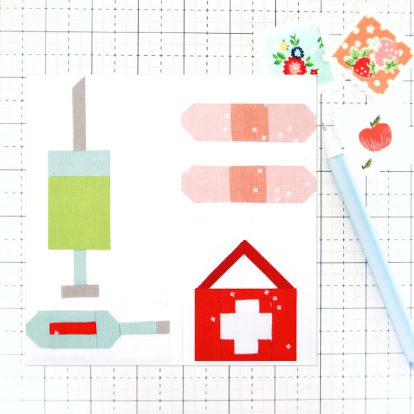 Doctor Quilt Block - Etsy