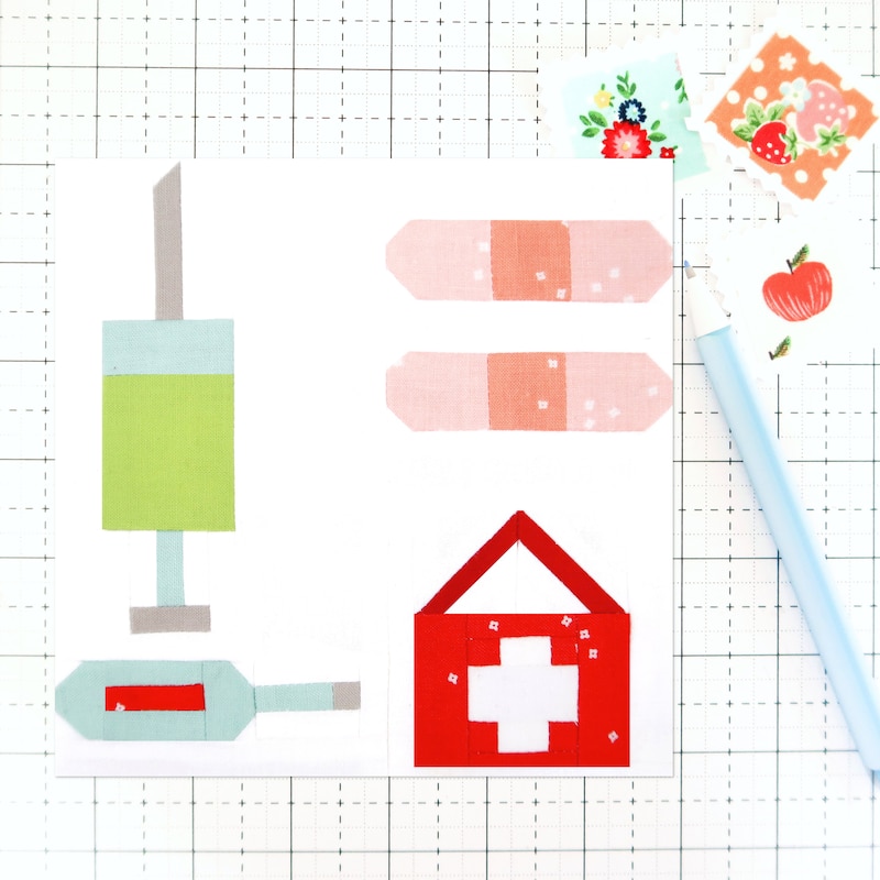 Doctor Quilt Block - Etsy