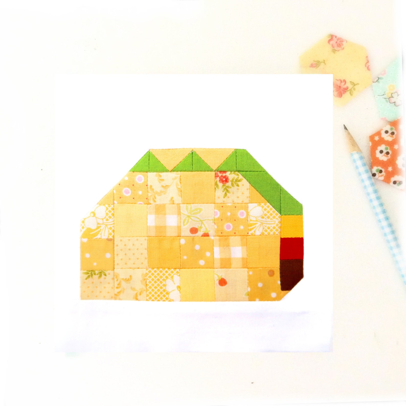 Taco Mexican Food Tacos Quilt Block PDF Pattern Includes | Etsy